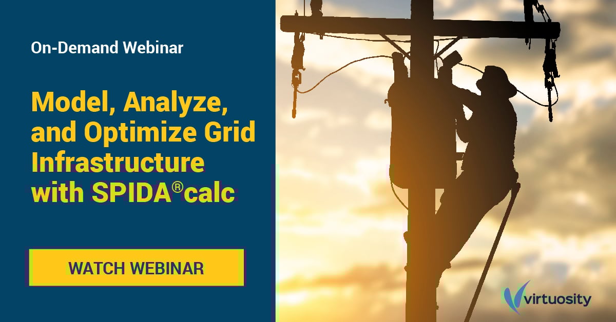 Model, Analyze, and Optimize Grid Infrastructure with SPIDA®calc